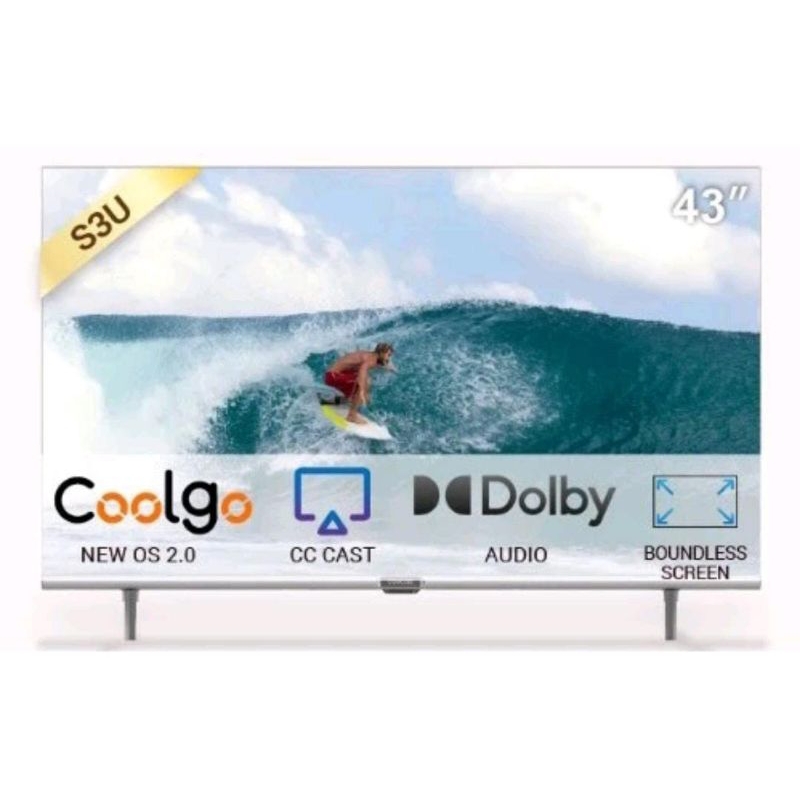 Jual COOCAA 43 inch Smart TV - Digital TV - 4K - UHD - Dolby Audio ...