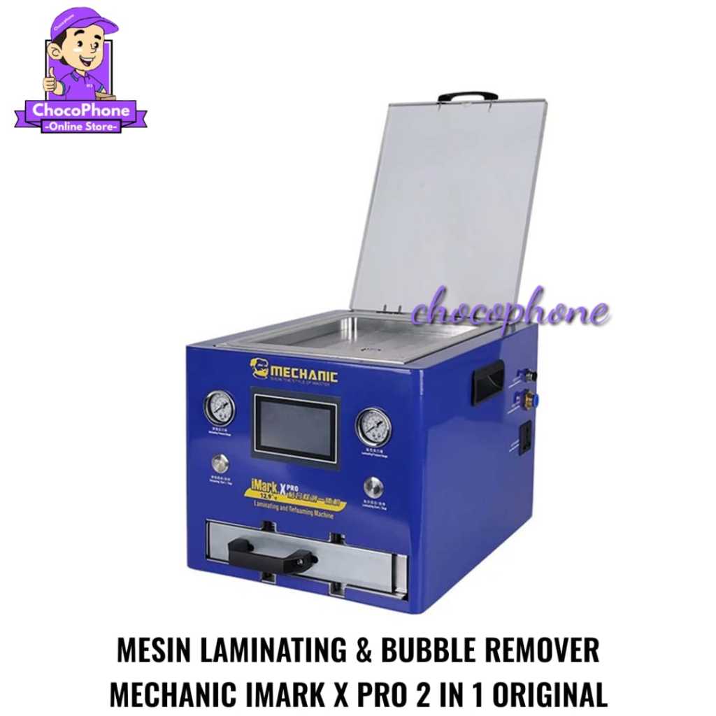 Jual MESIN LAMINATING & BUBBLE REMOVER MECHANIC IMARK X PRO 2 IN 1 ...
