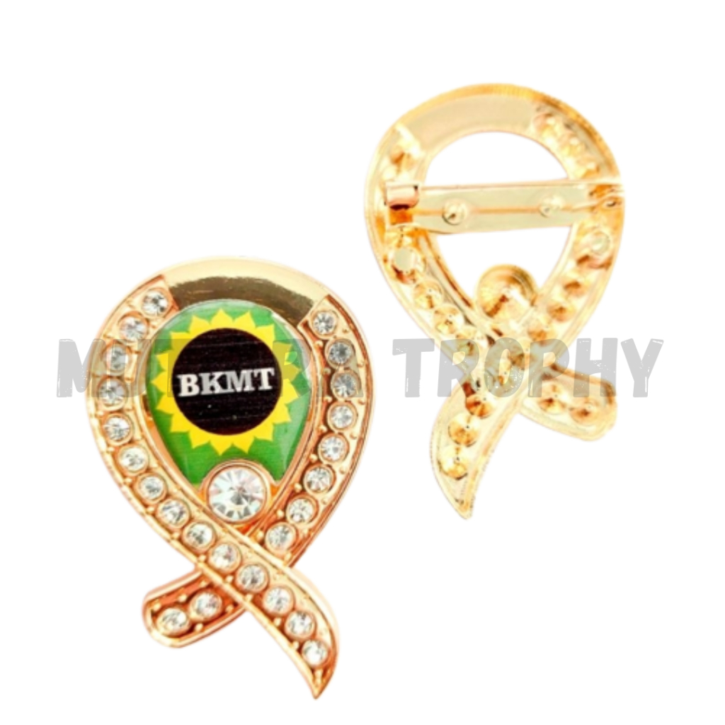 Jual Bros pin BKMT Pin emas kuningan logo bisa custom | Shopee Indonesia