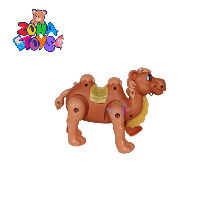 Jual Mainan Anak Onta Funny Camel Unta Bisa Jalan Ada Lampu Dan Suara ...