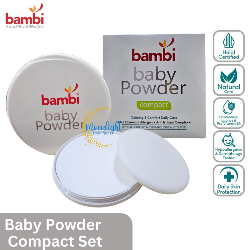 Jual Pigeon baby powder compact Bedak Padat Bayi - Baby Compact Powder ...