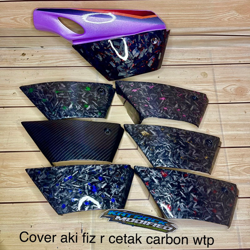 Jual COVER AKI FIZ R FIZ F1Z F1ZR CARBON CELUP WTP PNP MERAH BIRU GOLD ...