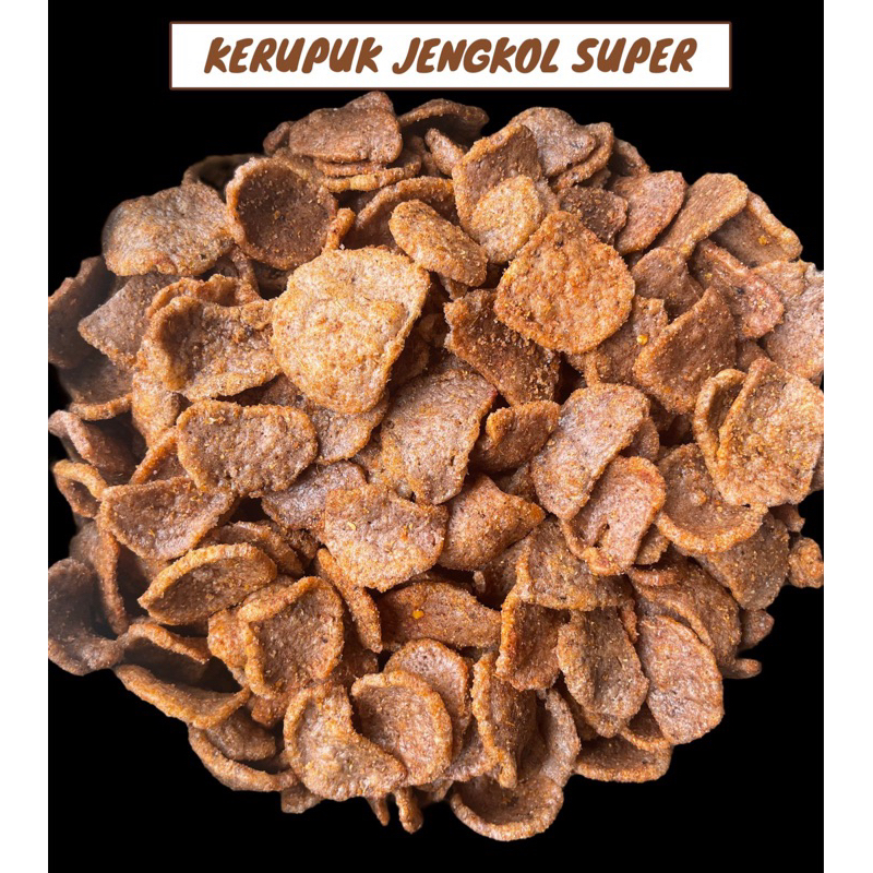 Jual KERIPIK JENGKOL PEDAS 500g | Shopee Indonesia