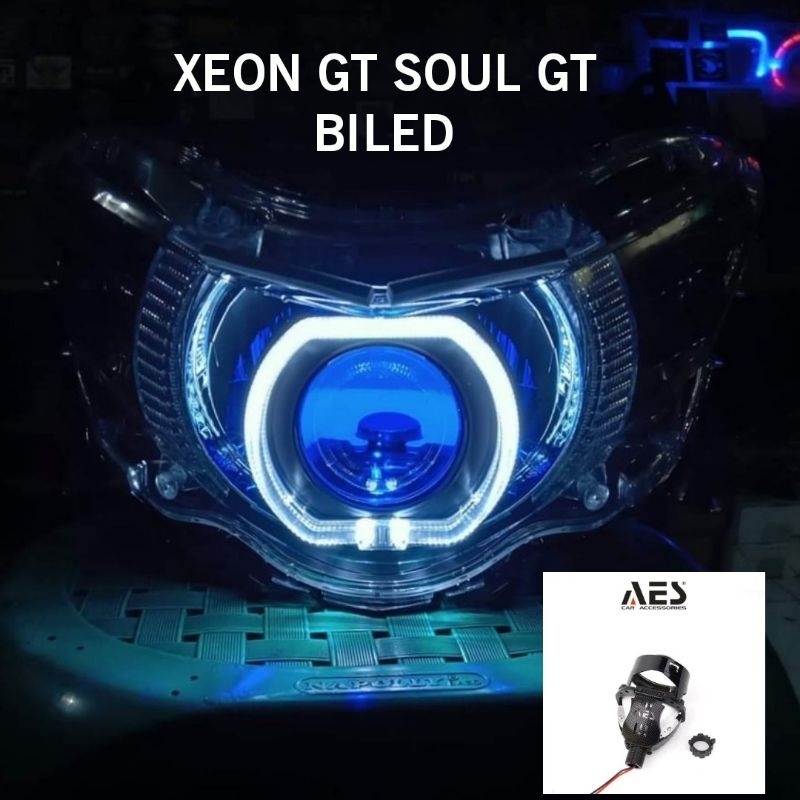 Jual Headlamp Biled Projector Yamaha Soul GT Xeon GT | Shopee Indonesia