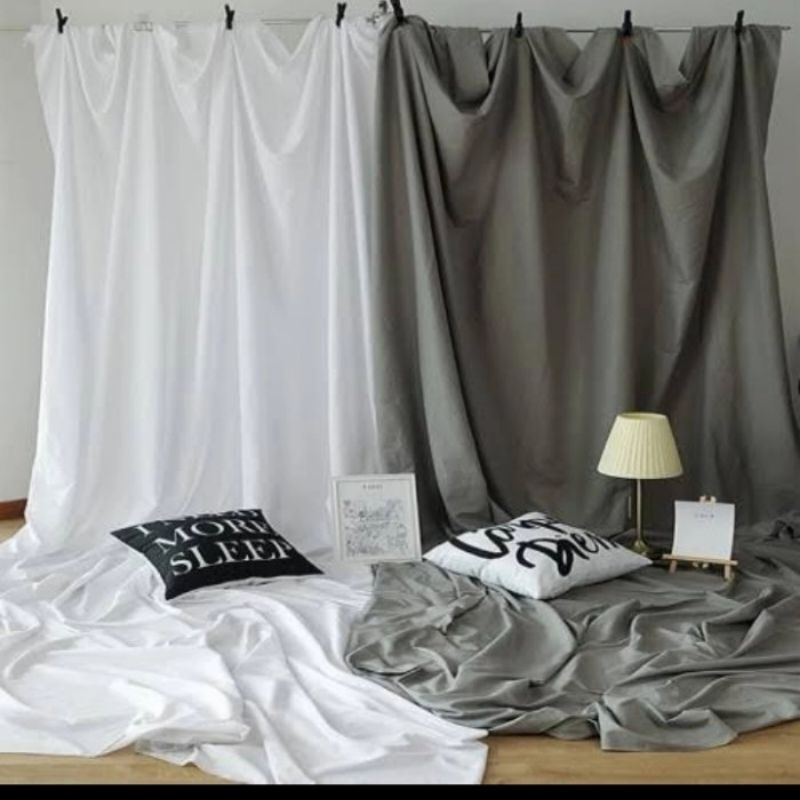 Jual kain background polos meteran/kain Backdrop foto studio L240cm ...