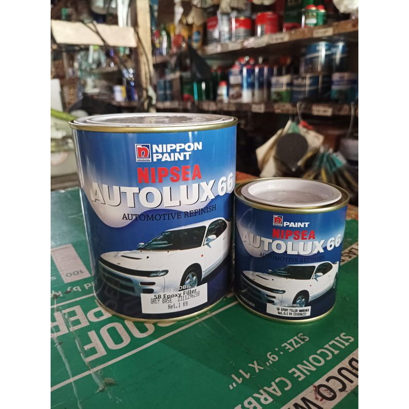 Jual EPOXY FILLER AUTOLUX 1kg | Shopee Indonesia