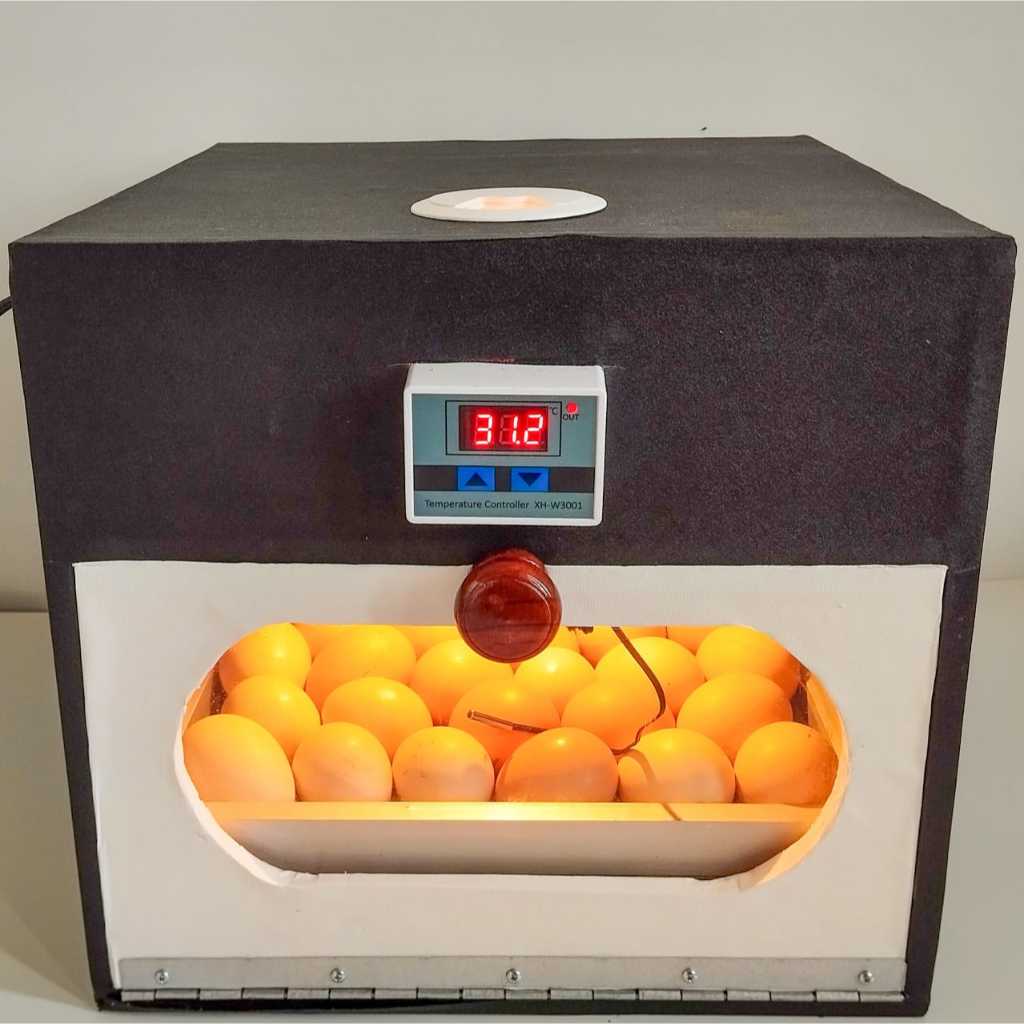 Jual mesin penetas telur semi otomatis digital isi 30 pcs telur ...