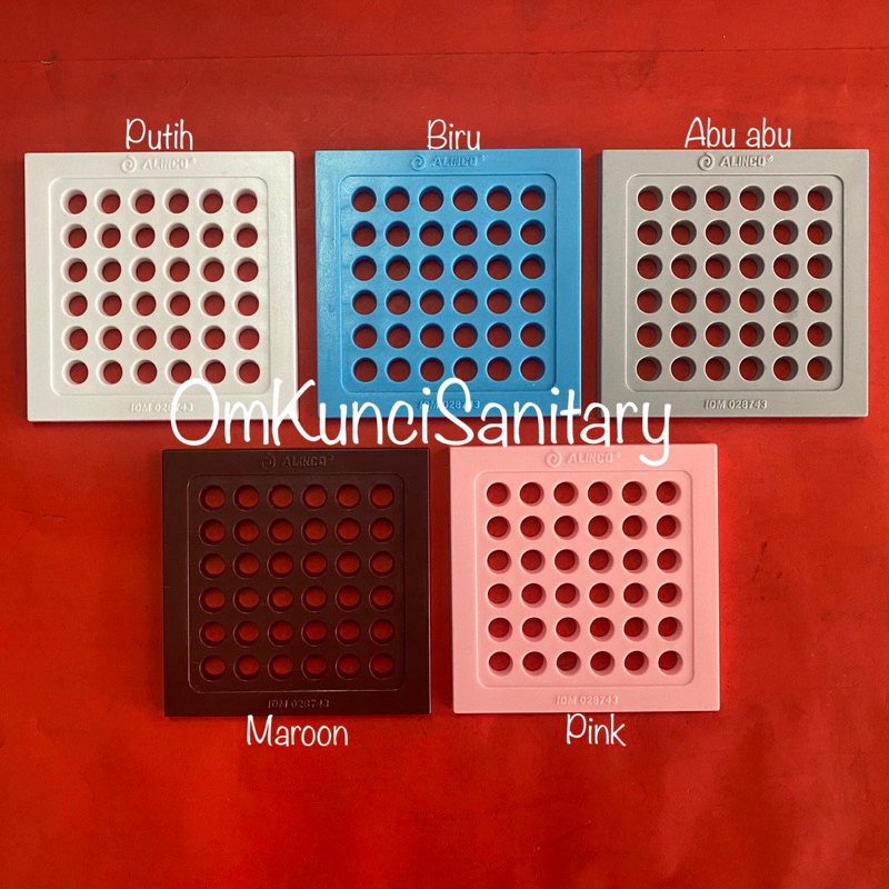 Jual Saringan Plat ALINCO 1904 Floor Strainer Kamar Mandi PVC Saringan ...