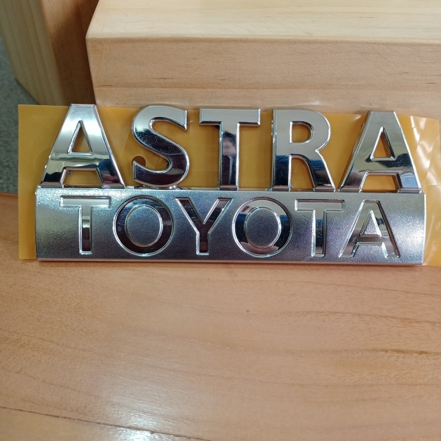 Jual EMBLEM ASTRA TOYOTA BAGASI ORIGINAL | Shopee Indonesia