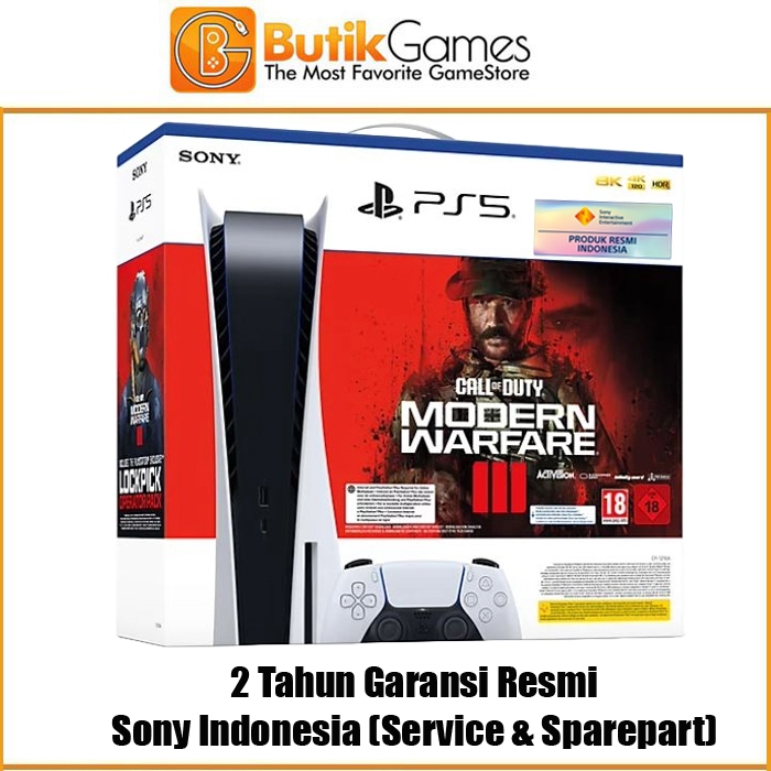 Jual Sony PS5 Disc PlayStation 5 Console COD MW 3 Modern Warfare III Bundle | Shopee Indonesia
