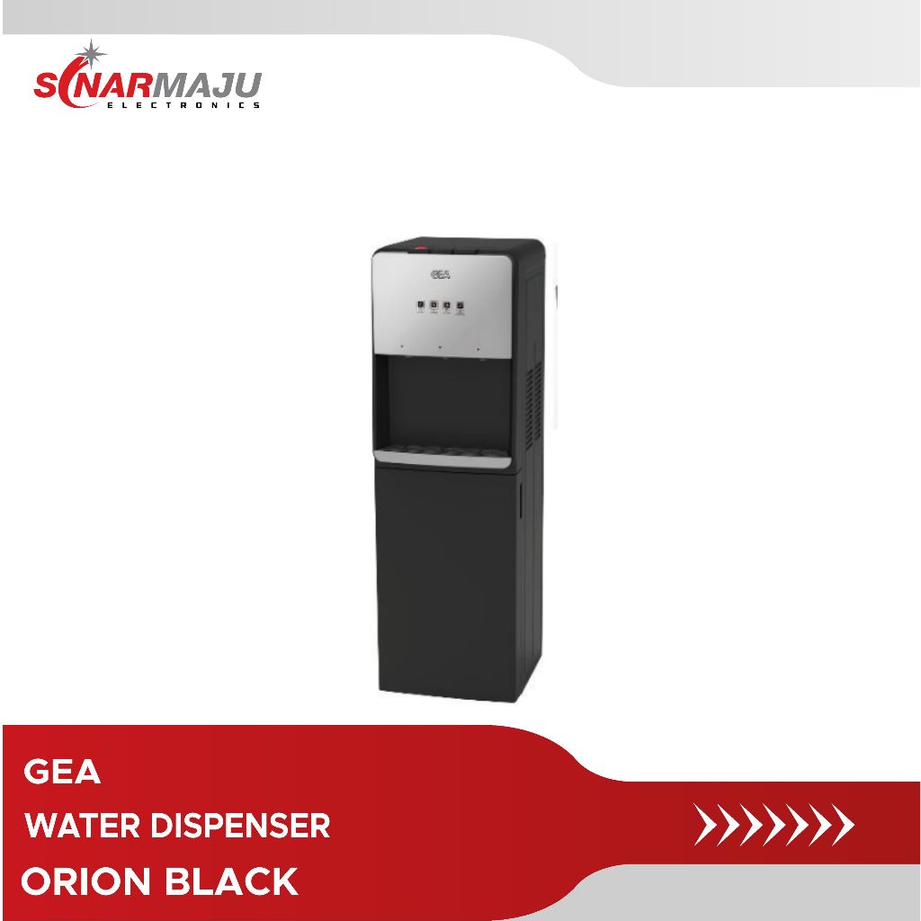 Jual Dispenser Galon Bawah GEA ORION BLACK ORION-B | Shopee Indonesia