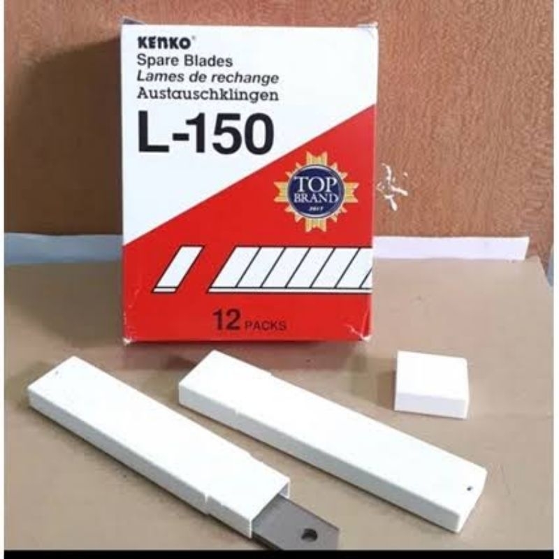 Jual isi cutter kenko L 150 per pack isi (12 tube) | Shopee Indonesia
