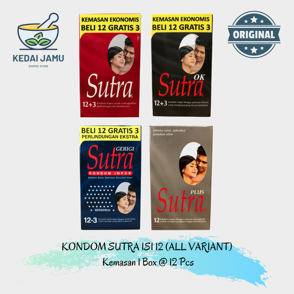 Jual Kondom Sutra isi 12 ALL VARIANT | Shopee Indonesia