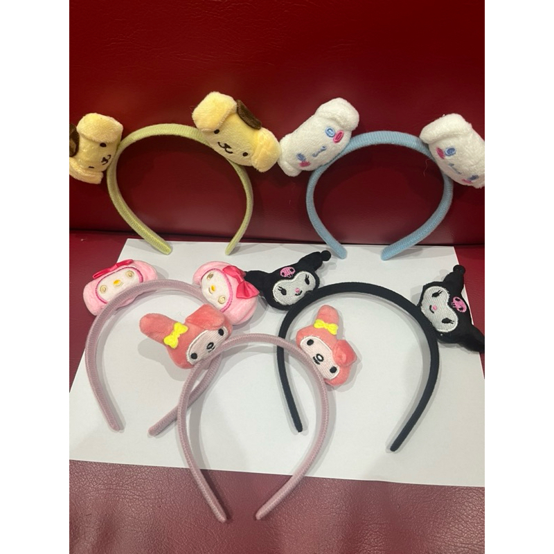 Jual Bando 2 boneka kuromi melody cinnamoroll sanrio new trendy kpop ...