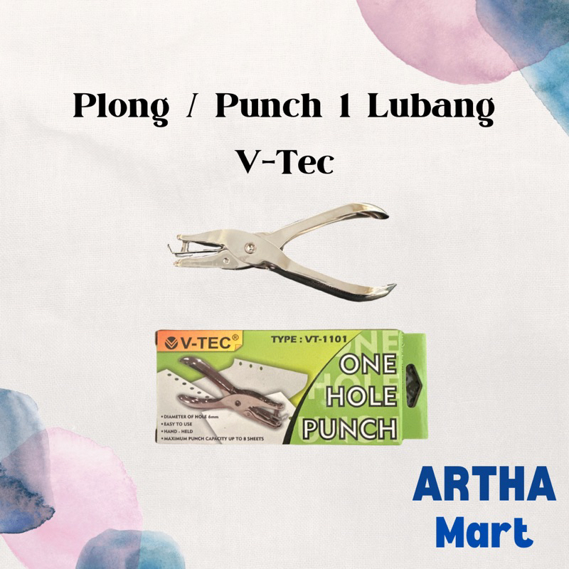 Jual V-TEC - Plong / Punch / Perforator 1 Lubang - Pcs | Shopee Indonesia