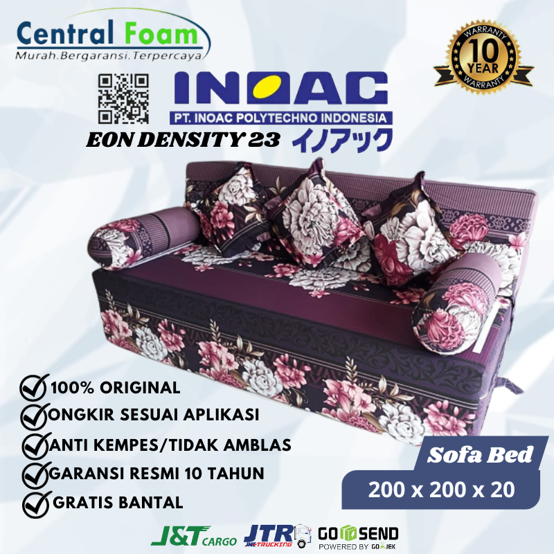 Jual Sofa bed INOAC 200 x 200 x 20 Density 23 Asli Original INOAC ...
