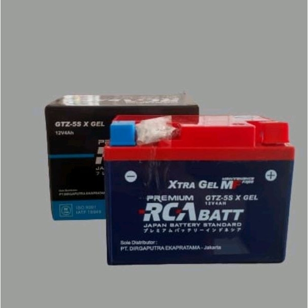 Jual RCA BATTERY - Aki Gel Kering Motor Beat, Vario, Kharisma, Vixion ...