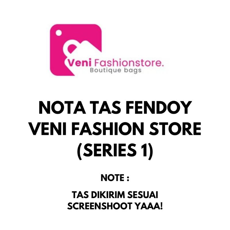 Jual TAS FENDOY VENI FASHION STORE (SERIES 1) | Shopee Indonesia