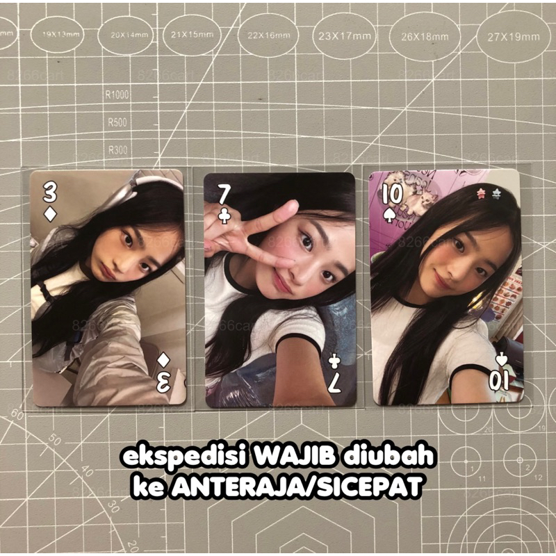 Jual newjeans — minji sg23 selca set (minji jepit, minji headphones ...