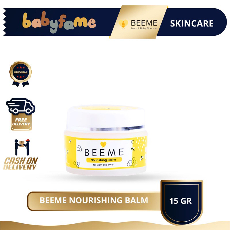 Jual BEEME NOURISHING BALM | 15GR | LIPCARE | BODY CARE | RUAM POPOK ...