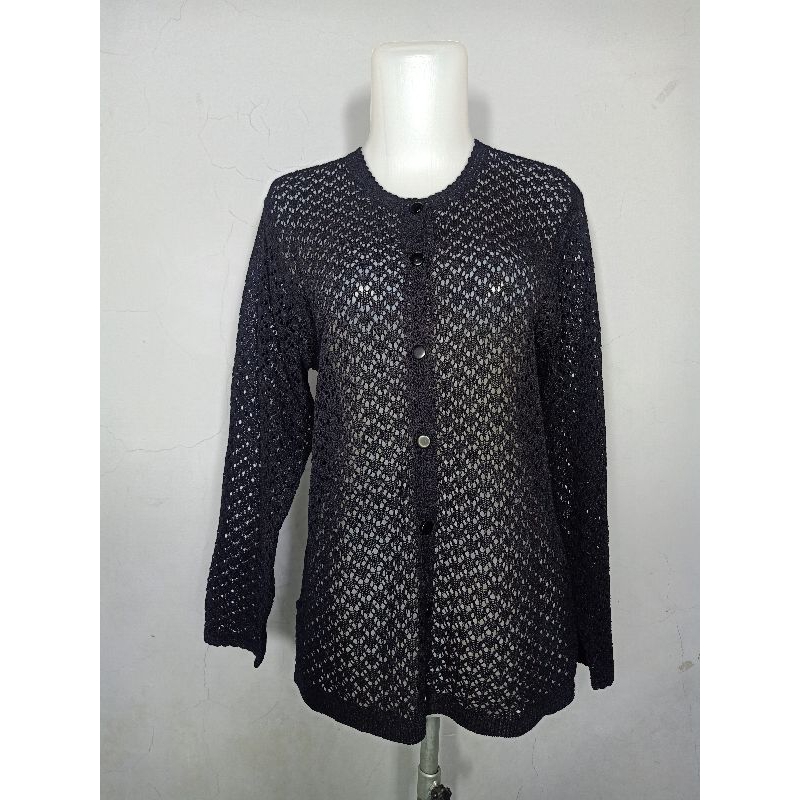 Jual Cardi Jaring Hitam New Ex Display | Shopee Indonesia