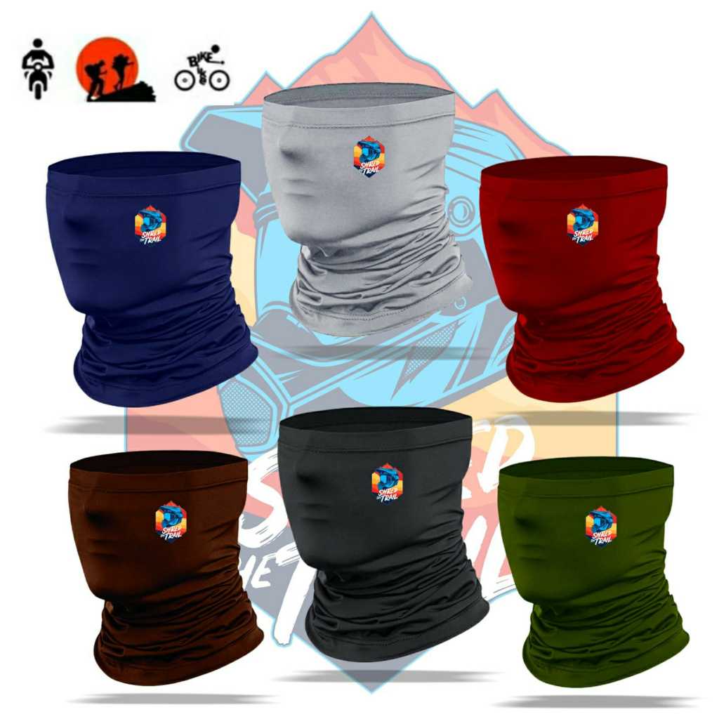 Jual Masker Buff Anti Debu Bersepeda Motor Shared The Trail Bahan ...