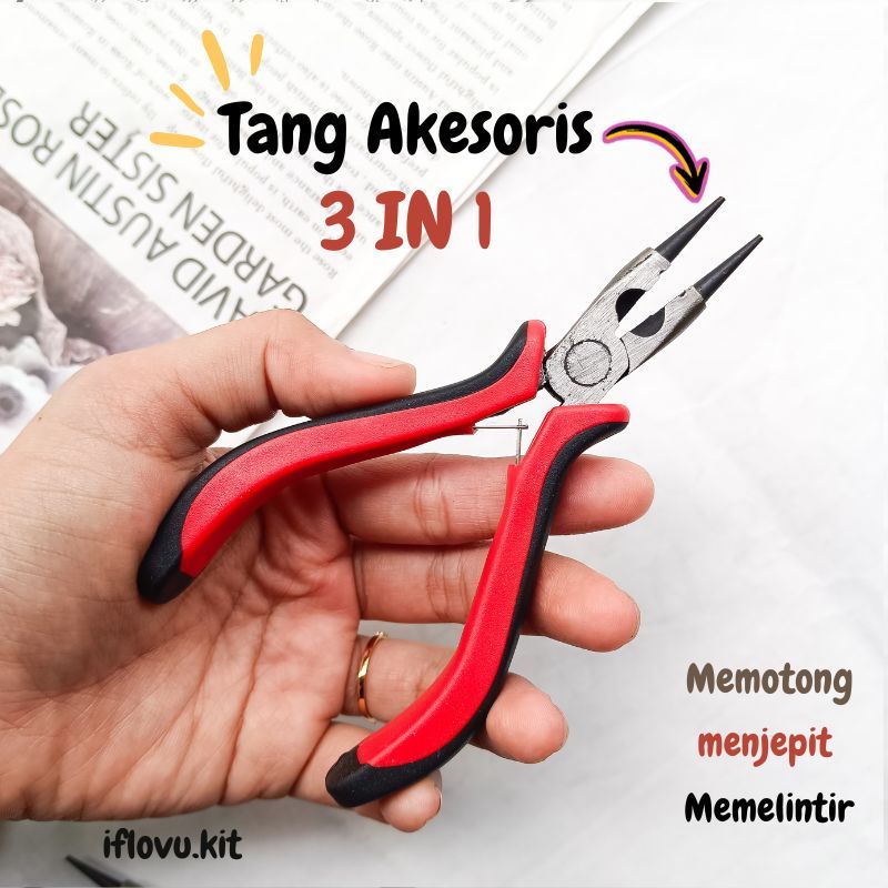 Jual DIY Manik Manik Set Meronce Gelang Kalung + Tang Aksesoris 3 in 1 ...