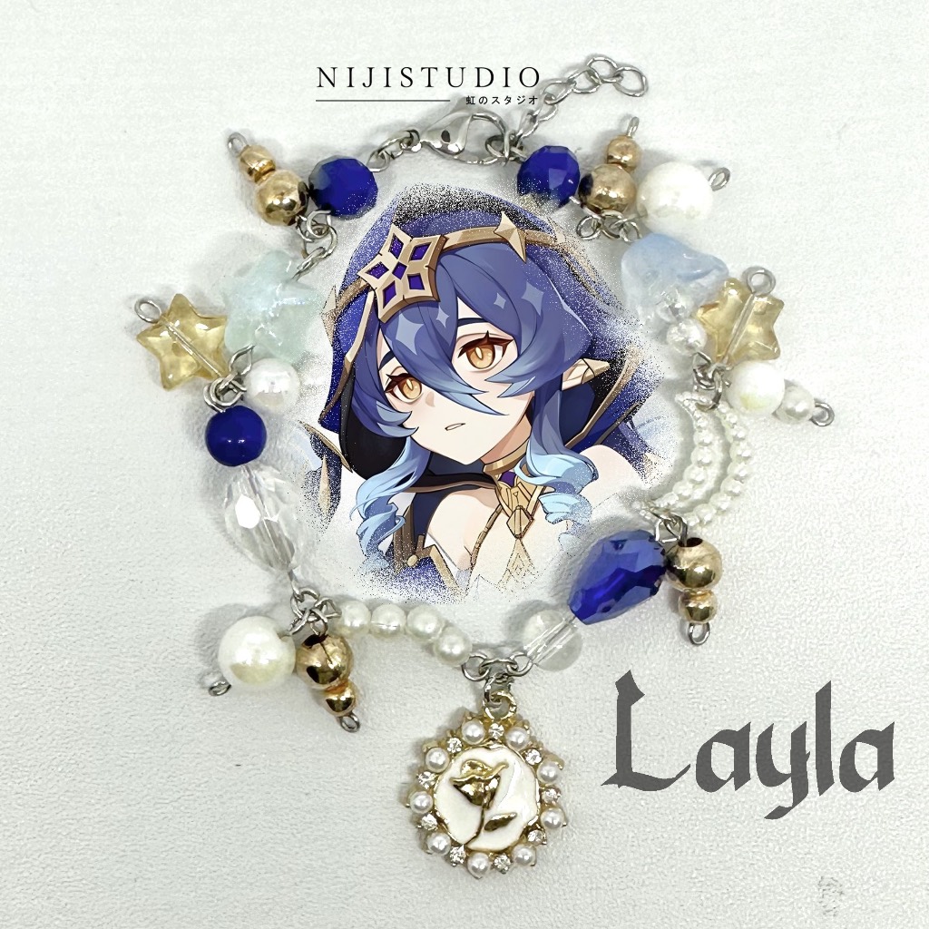 Jual layla genshin collection | bracelet | gelang | phone charms ...