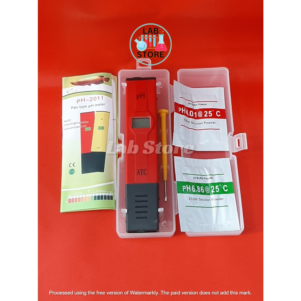 Jual Ph Meter / Alat Ph Meter Air Digital + BOX / Alat Ukur Keasaman ...