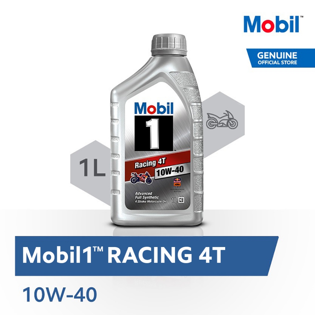 Jual Oli Motor - Mobil 1 Racing 4T™ 10W-40 (1 liter) | Shopee Indonesia