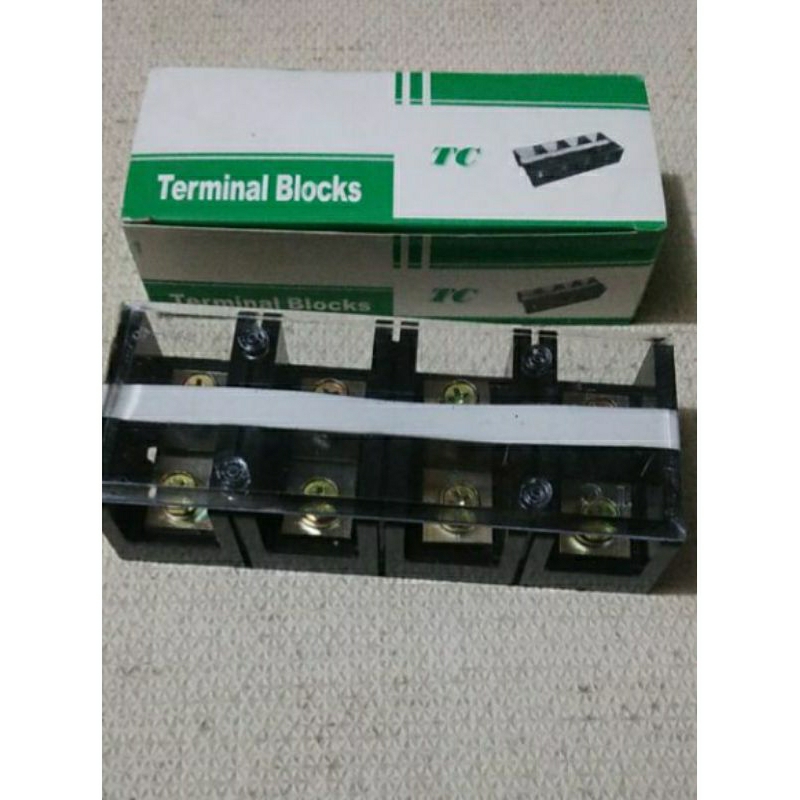 Jual TERMINAL BLOK 4 POLE 100A / TERMINAL BLOCK TC - TC SERIES | Shopee Indonesia