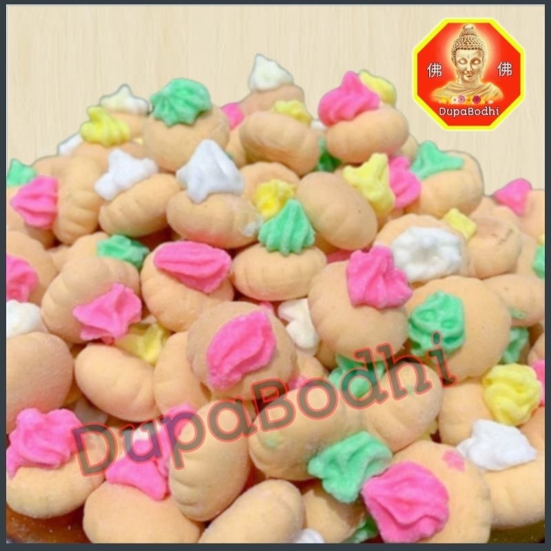 Jual gem bunga / snack biskuit hatari / biskuit murah / gem bunga ...