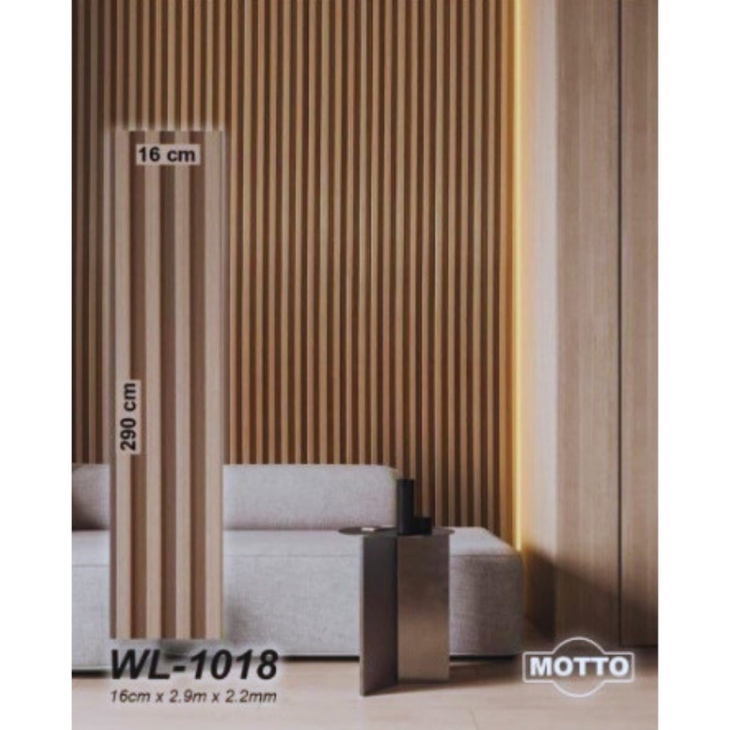 Jual Wood Panel WPC / Wall Panel PVC / Kisi Kisi Tembok / Dinding Motif Kayu 3D WALLPANEL WPC Uk ...