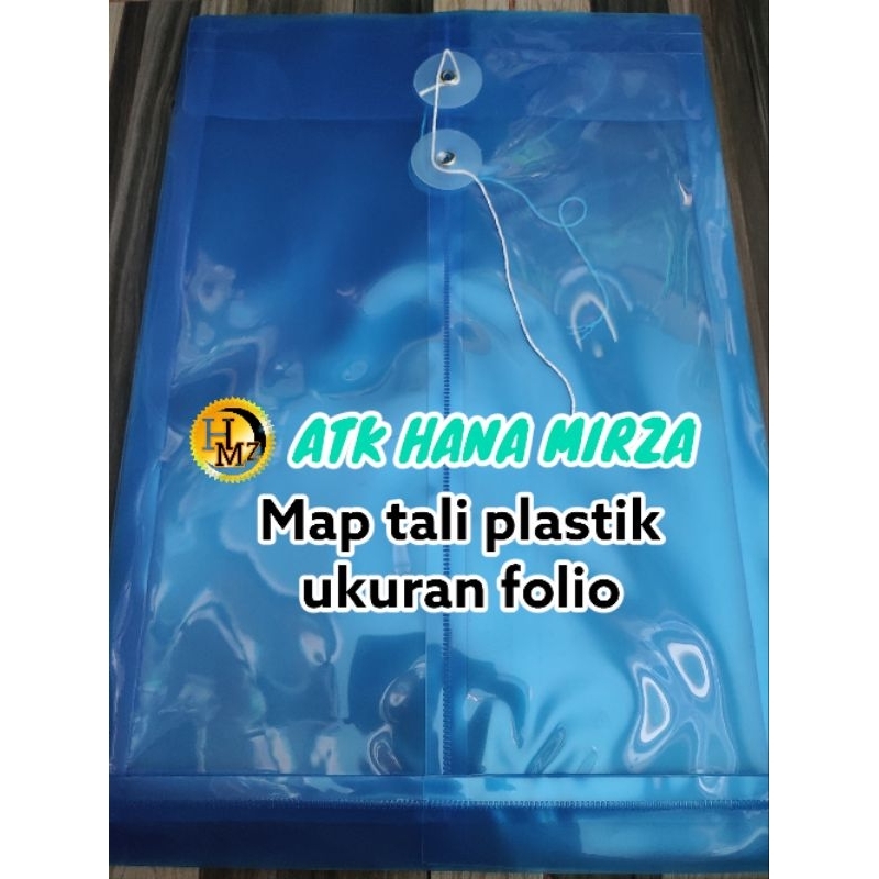 Jual Map kancing plastik/map tali ukuran folio | Shopee Indonesia