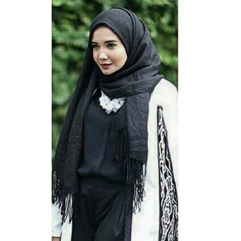 Jual Arabian Shawl Jahit Tepi | Pashmina Kasmir Cashmere | Pashmina ...