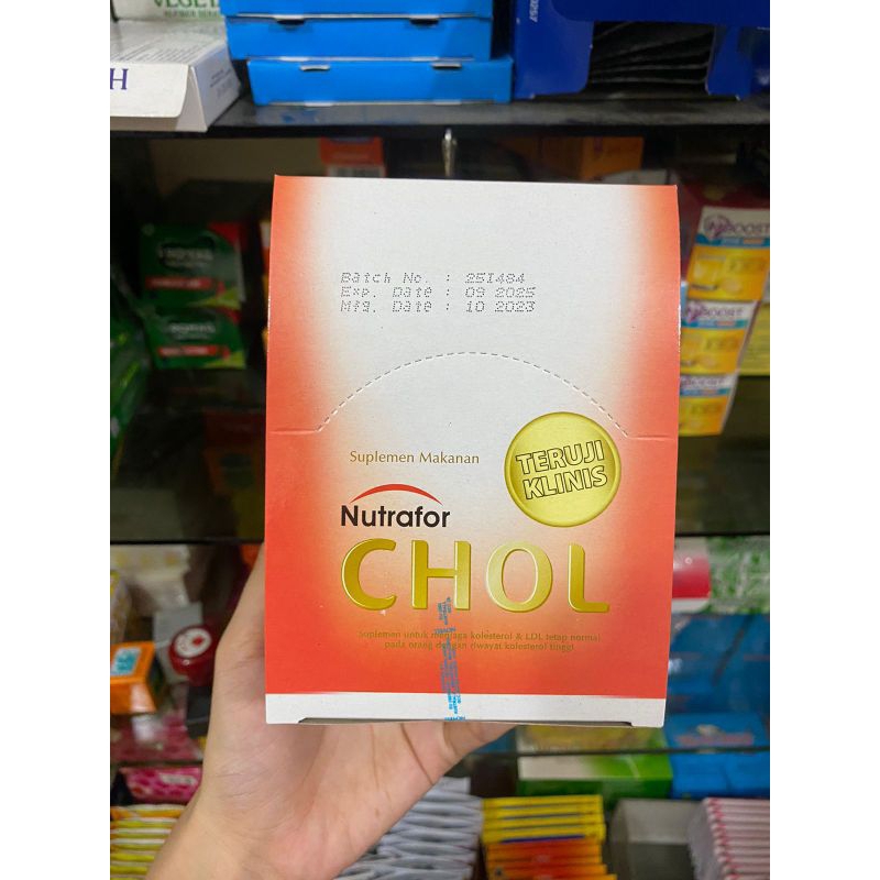 Jual Nutrafor Chol isi 12 strip @10 kapsul | Shopee Indonesia