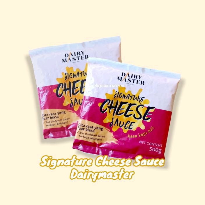 Jual Signature Cheese Sauce Dairymaster 500gr/ saus keju Dairymaster ...