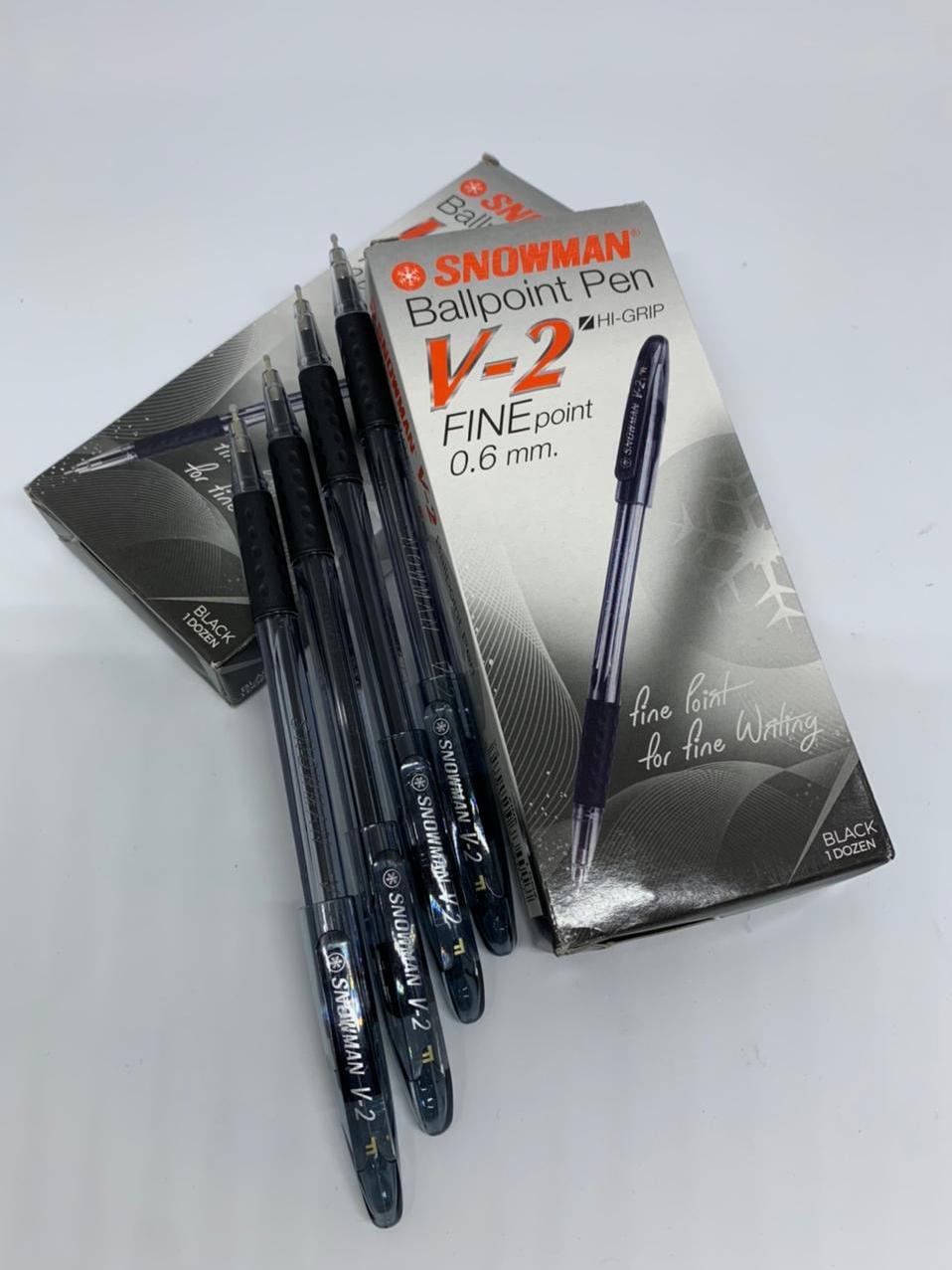 Jual Pulpen / BOLPEN SNOWMAN V 2/Lusin (12pcs) | Shopee Indonesia