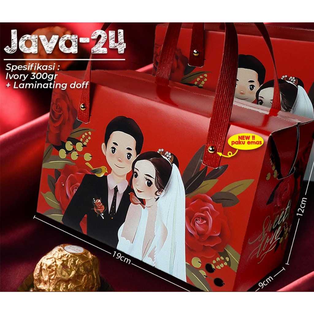 Jual Box Java 24| Box Kue| Box Sangjit ( 1 Bal 24 Pcs ) | Shopee Indonesia