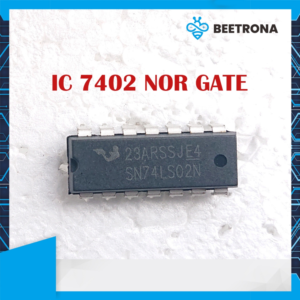 Jual IC 7402 NOR GATE 74LS02 74HC02 DIP 14 | Shopee Indonesia