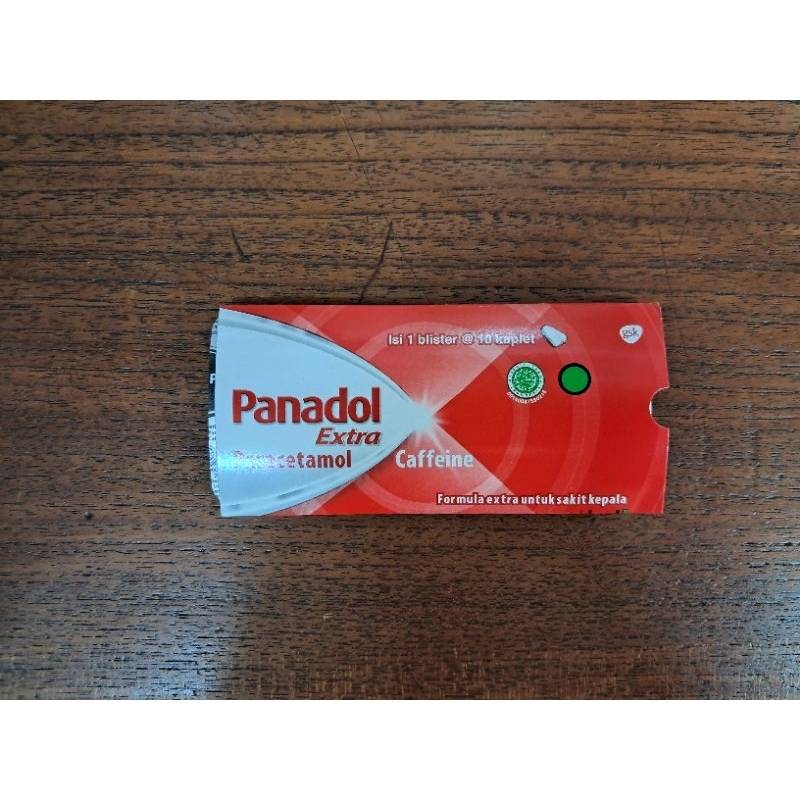 Jual Panadol Extra (Merah) 1 Blister @ 10 kaplet | Shopee Indonesia