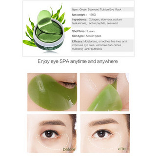 Jual Collagen Eye Mask Masker Mata Panda 60 Lembar EyeMask 24k Gold ...