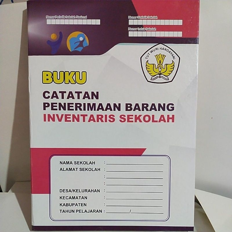 Jual Buku Catatan Penerimaan Barang Inventaris Sekolah ( Buku Urusan ...