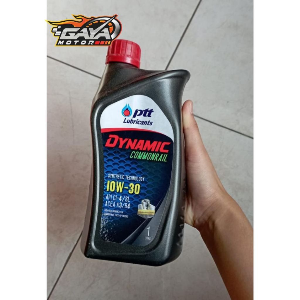 Jual PTT Dynamic Commonrail 10W-30 10W 30 1 Liter (Oli Diesel Synthetic) | Shopee Indonesia