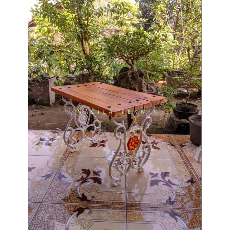 Jual meja teras meja besi minimalis | Shopee Indonesia