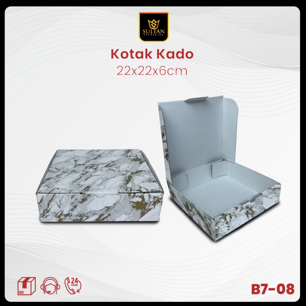 Jual Box Kado - Mailer Box Spot UV Hitam - Kotak Hadiah Premium - B94 ...