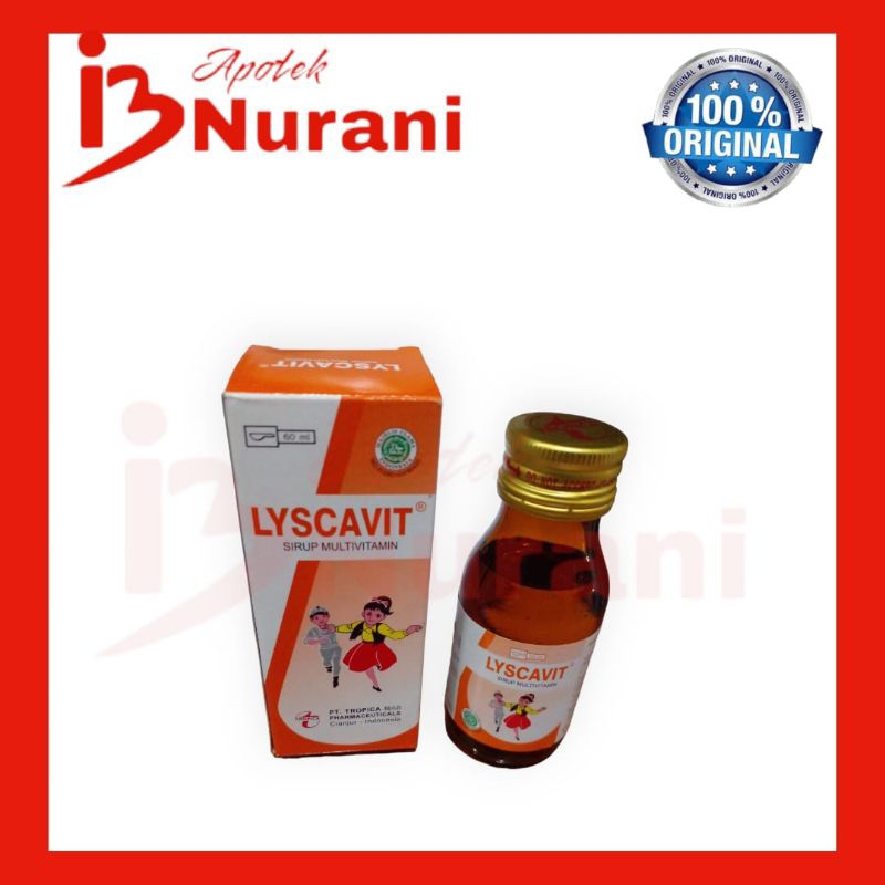 Jual LYSCAVIT 60 ML | Shopee Indonesia