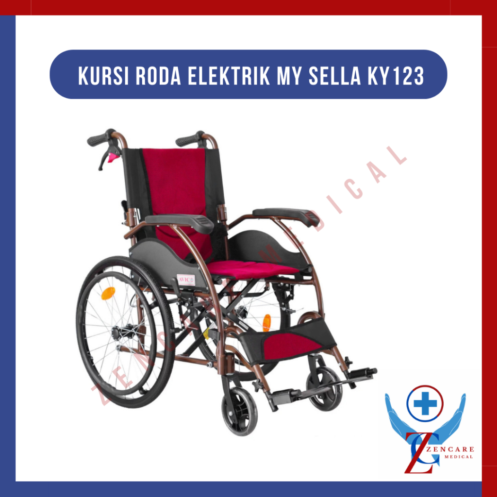Jual Kursi Roda Elektrik MySella KY123 / Alat Bantu Jalan | Shopee ...