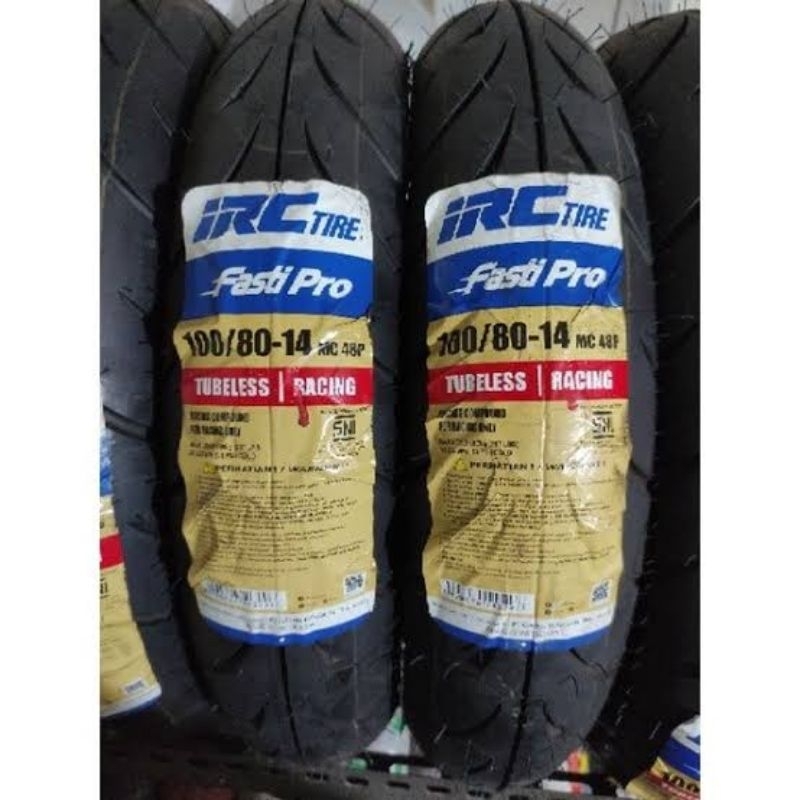 Jual Ban irc fasti pro 100/80-14 ( produksi terbaru) | Shopee Indonesia