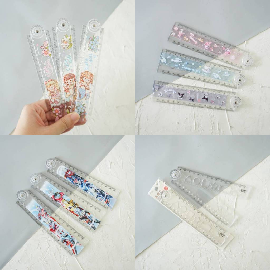 Jual PENGGARIS LIPAT 30 CM / PENGGARIS KARAKTER | Shopee Indonesia
